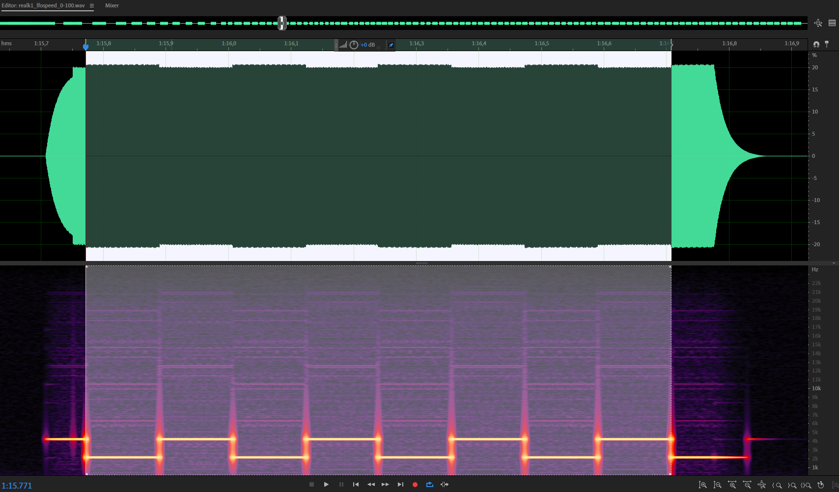 Kawai K1: Analysing the LFO Speed – nilsschneider.de